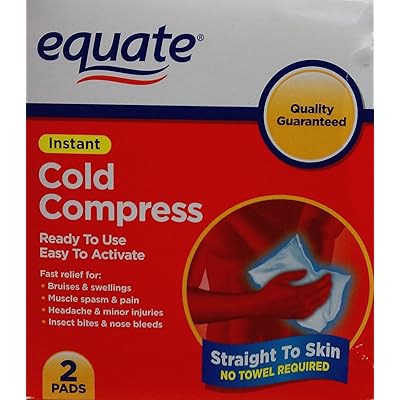 Buy Equate Instant Cold Compress - Pack of 2 at Ubuy Nepal