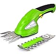 Amazon.com : SereneLife Battery Grass Cutter, Grass Clippers Cordless ...
