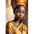 Amazon.com: ZTIEUV 5D Adult Diamond Painting Kits,African Women Diamond ...