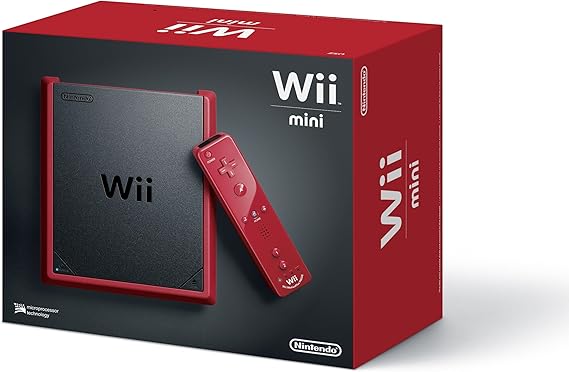 Nintendo Wii Mini Console - Red: Nintendo Wii;: Computer and Video ...