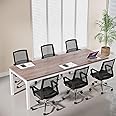 Amazon.com: Tribesigns 6.5 FT Conference Room Table, 78.74" W x 27.56 ...