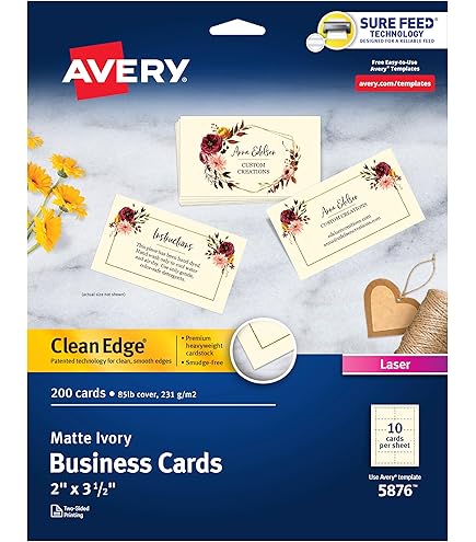 Avery 8376 Tarjeta De Visita