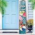 Amazon.com : Chitidr Spring Summer Porch Sign Wooden Summer Sign for ...