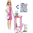 Amazon.com: Barbie Scientist Doll and Accessories with Blonde Fashion ...
