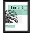 Amazon.com - MCS Industries Studio Gallery Frames, 11x14 in, Black Woodgrain