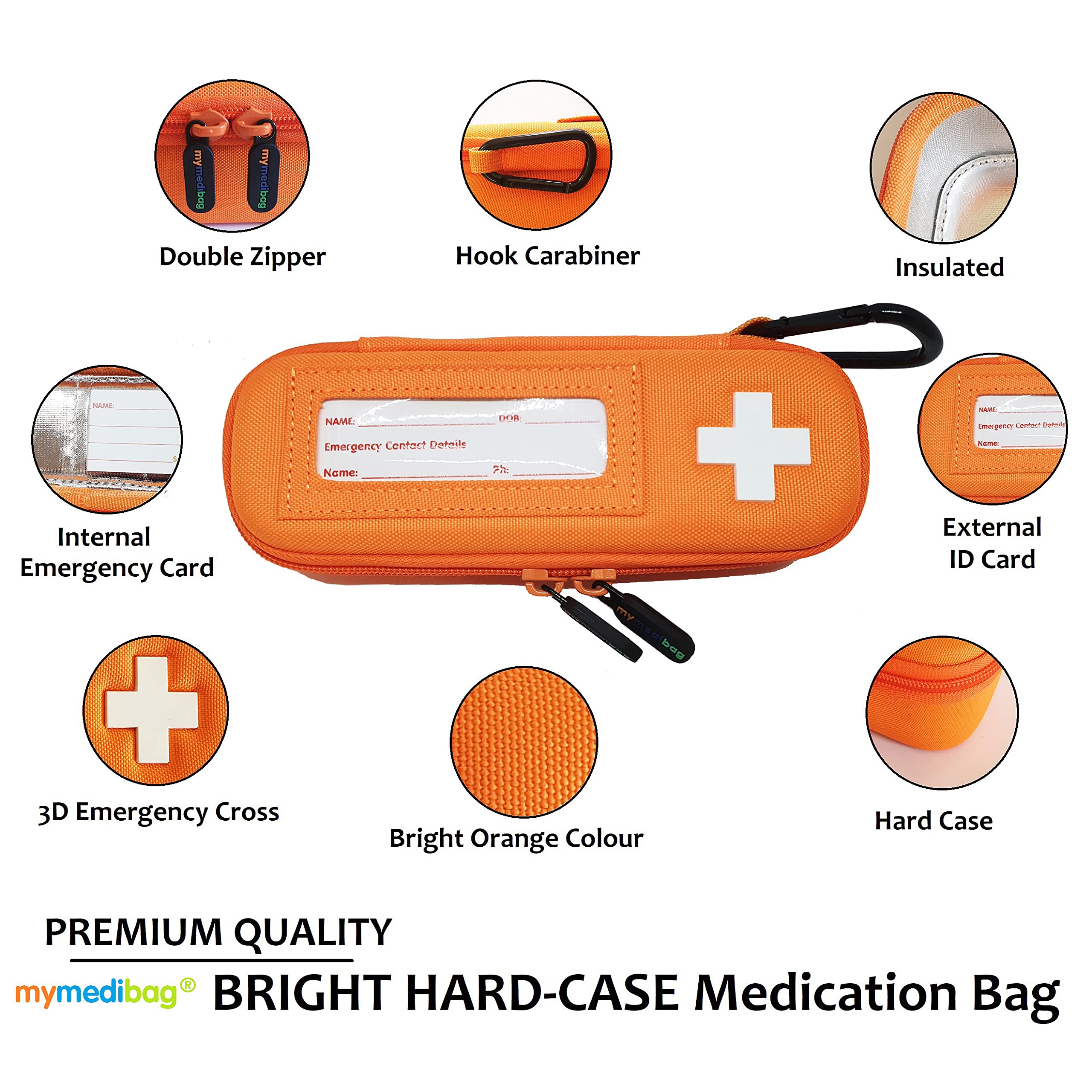 Mua Single Epipen Holder | Hardcase Insulated Epipen Case | Highly ...