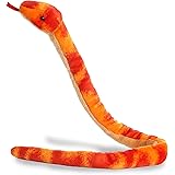 Amazon.com: Aurora® Realistic Snake Diamond Back Rattle Snake Stuffed ...