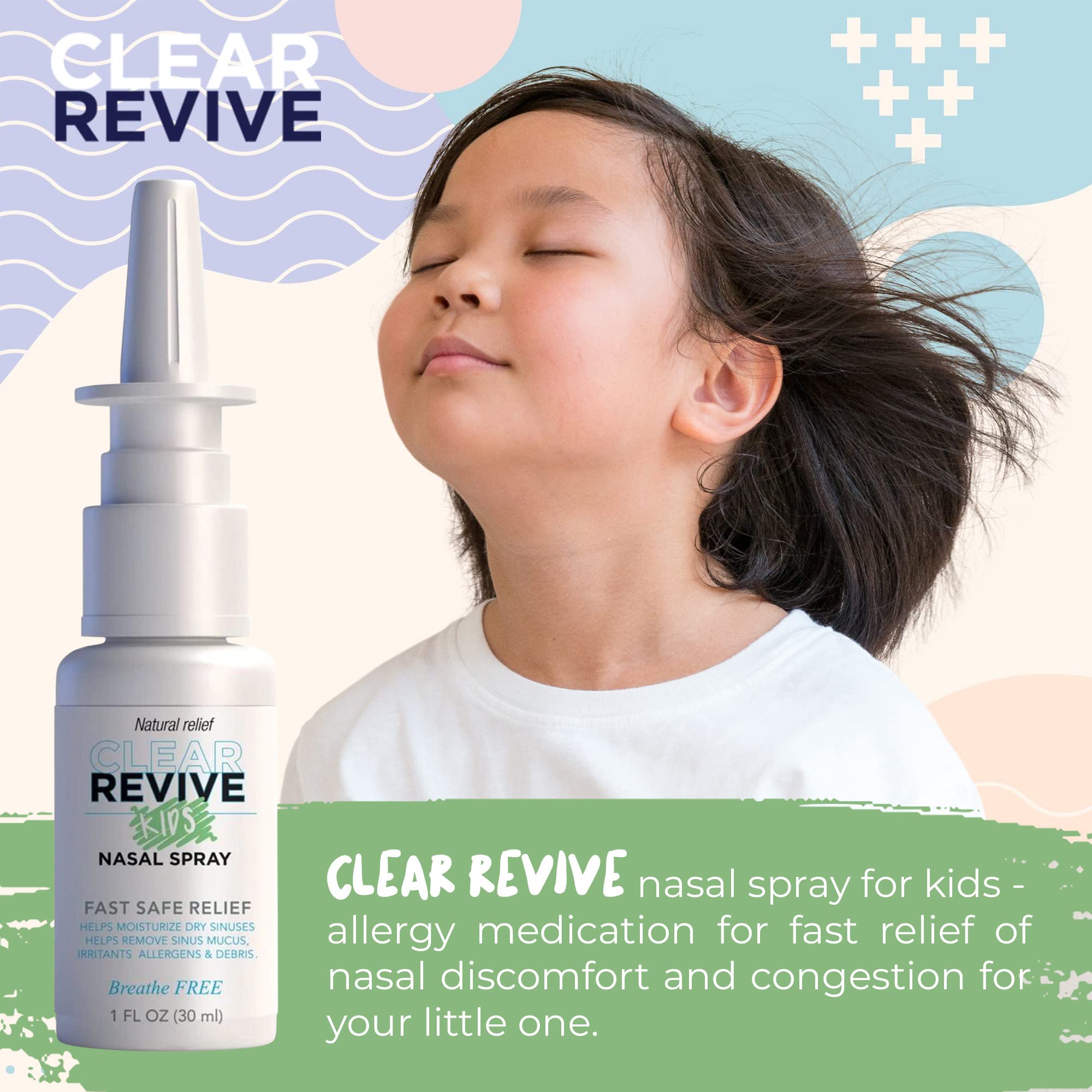 Mua Clear Revive Nasal Spray, Fast Relief of Nasal Allergy and Sinus ...