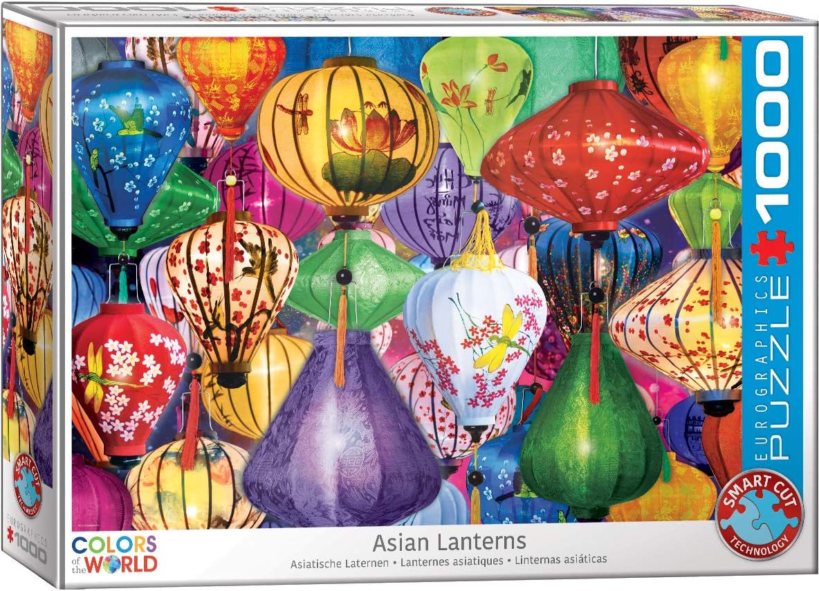 Asian Lanterns 1000Piece Puzzle, Jigsaw Puzzles - Amazon Canada