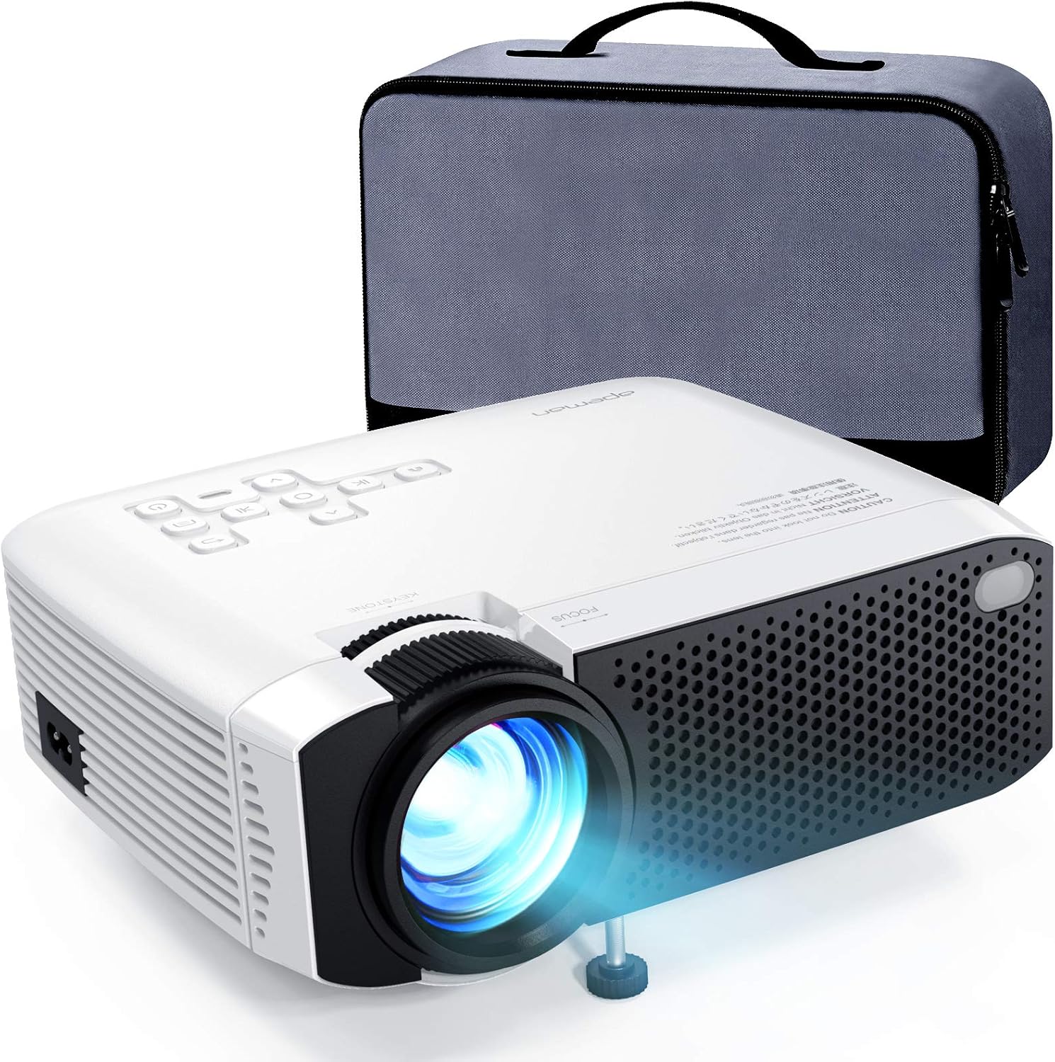 APEMAN Projector Mini Video Projector 5500 Lumens (2021 Upgraded) 1080P ...