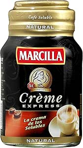 Marcilla - Crème express de café soluble natural - 200 g: Amazon.es ...