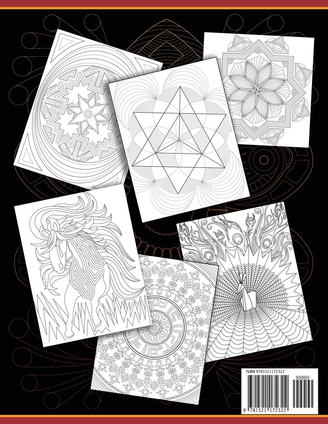 Mua Coloring Books For Adults Volume 5: 40 Stress Relieving And ...