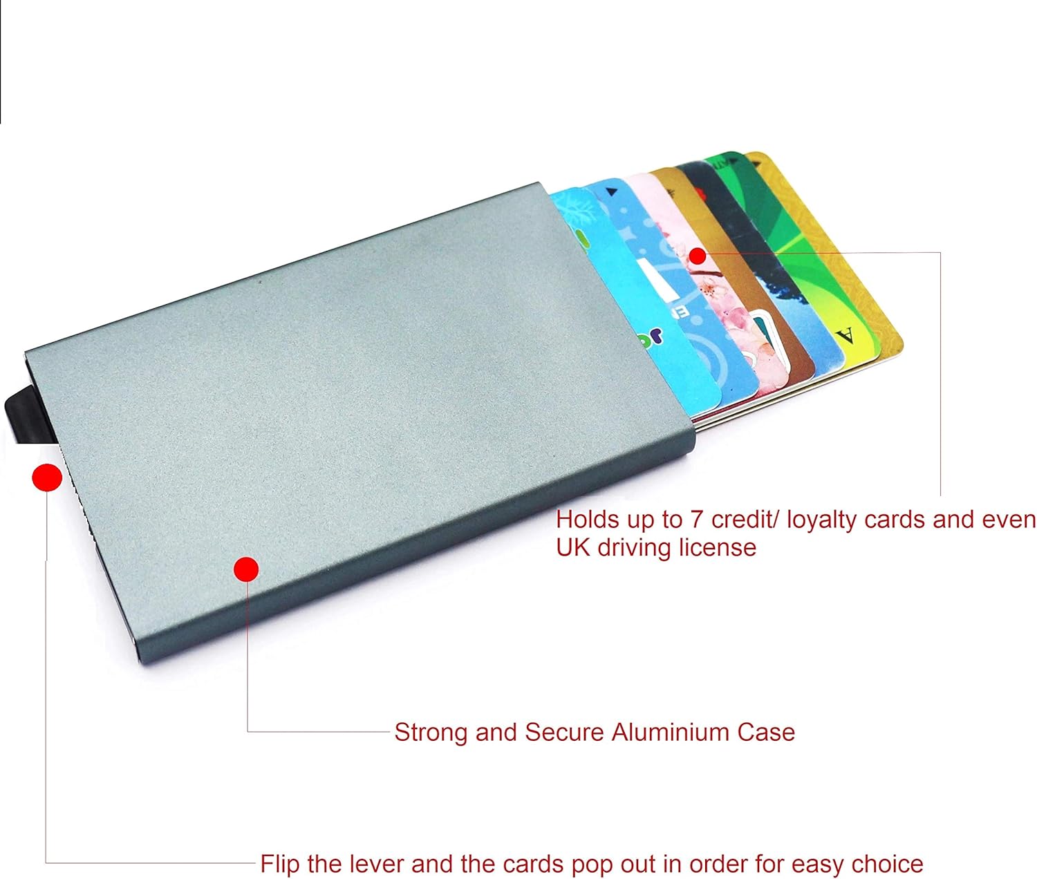 Generic RFID/ NFC Blocking Card Holder Minimalist Card Wallet and ...