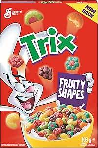 Trix Fruity Shapes Cereal, 303 Grams: Amazon.ca: Grocery