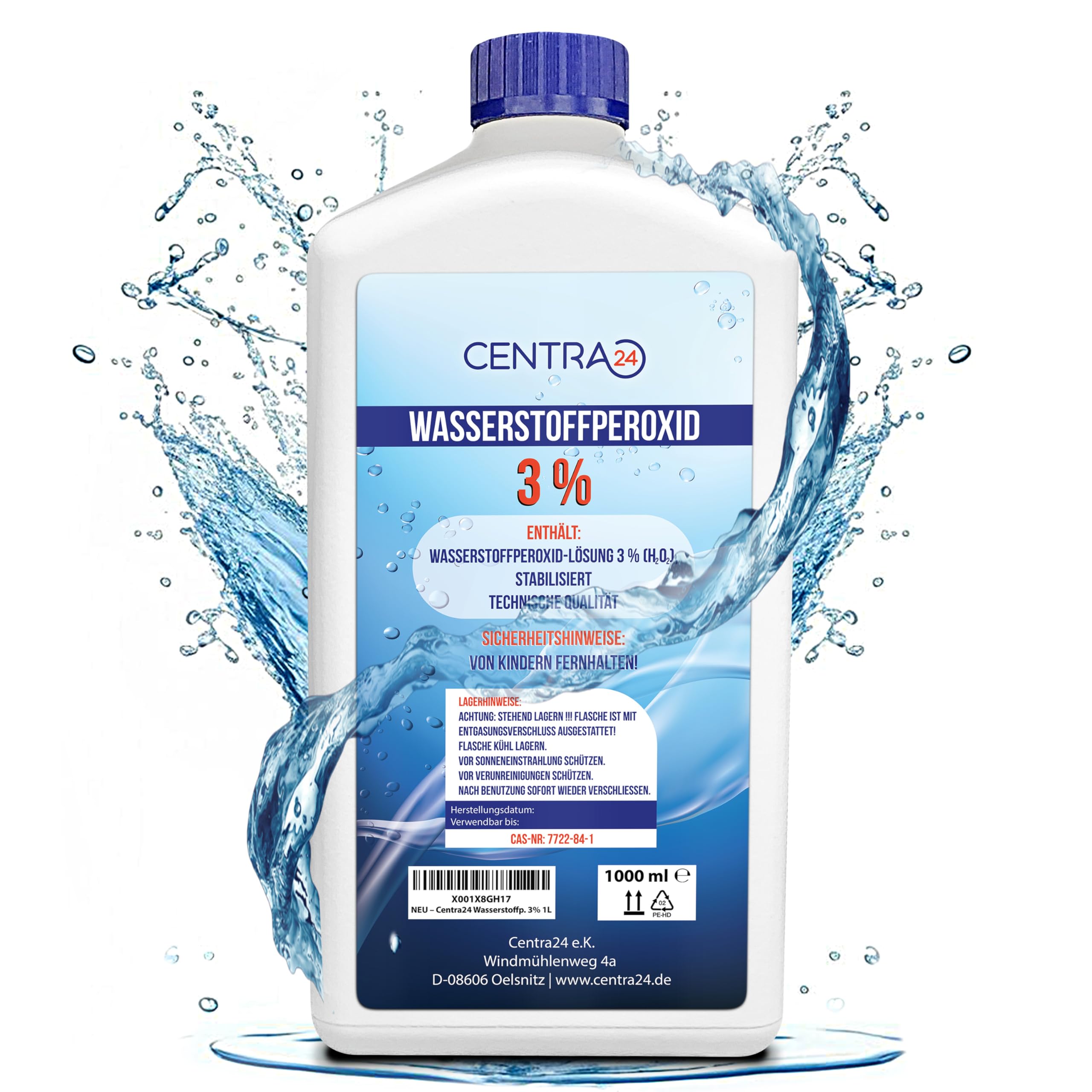 Mua Centra24 Hydrogen Peroxide 3% 1000 ml â Always Fresh â Made in ...