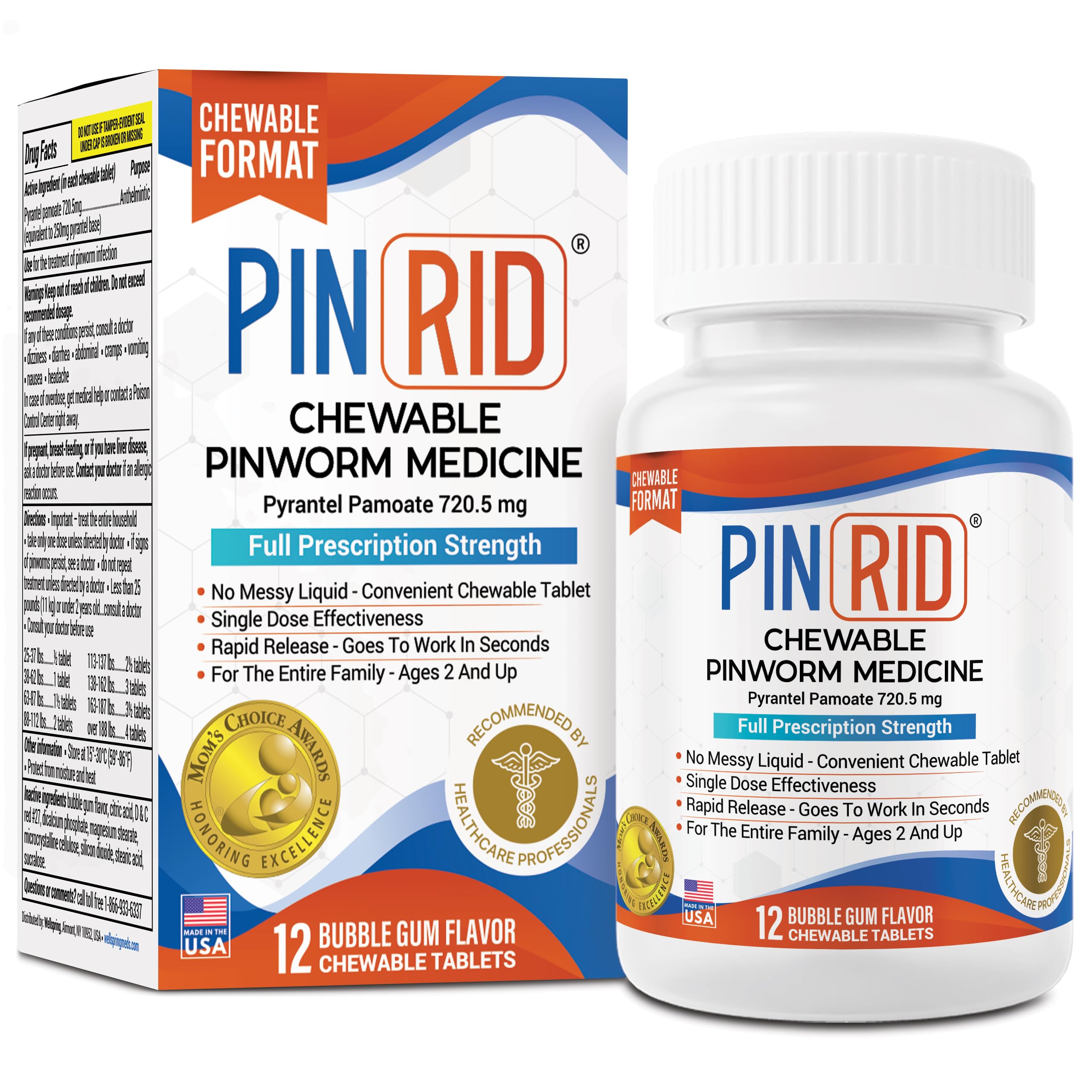 Mua PinRid Pyrantel Pamoate Dewormer for Humans - 250mg, Pinworm ...