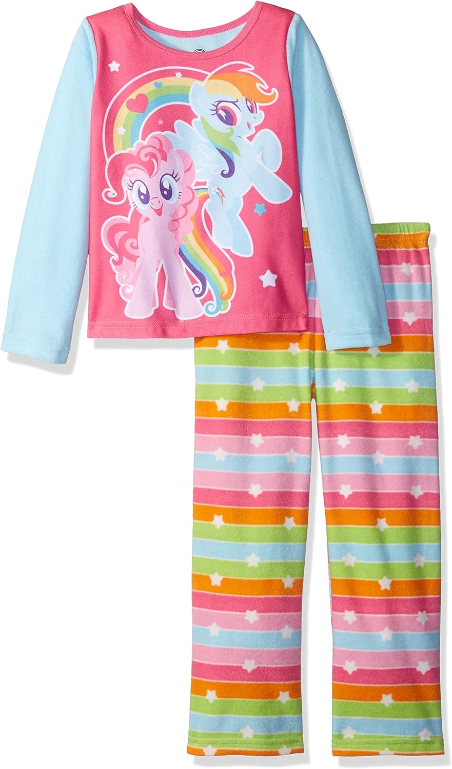 Amazon.com: My Little Pony Girls' 2-Piece Pajama Set: Clothing