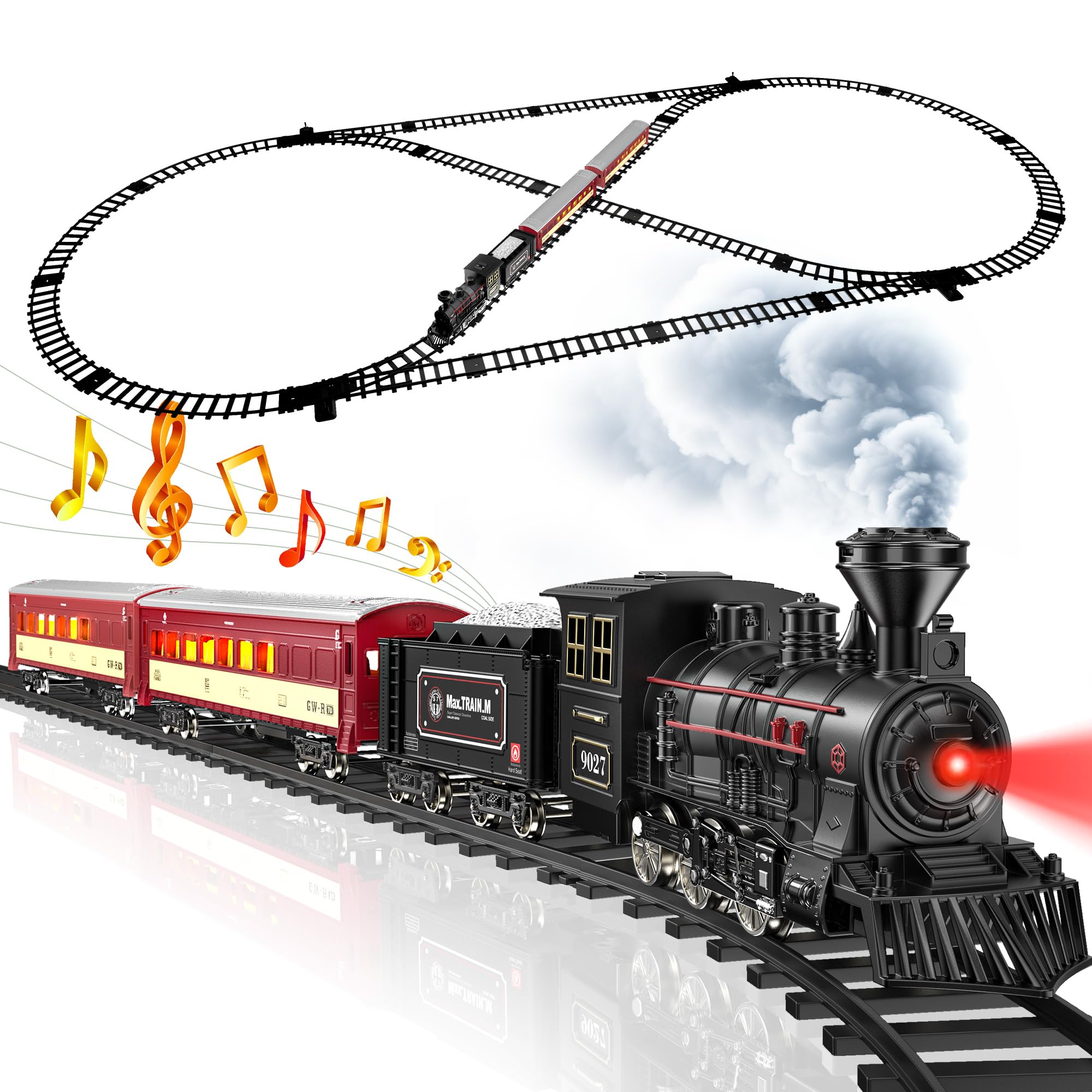 Mua Train Set - Train Toys for Boys with Smokes, Lights and Sound, Toy ...