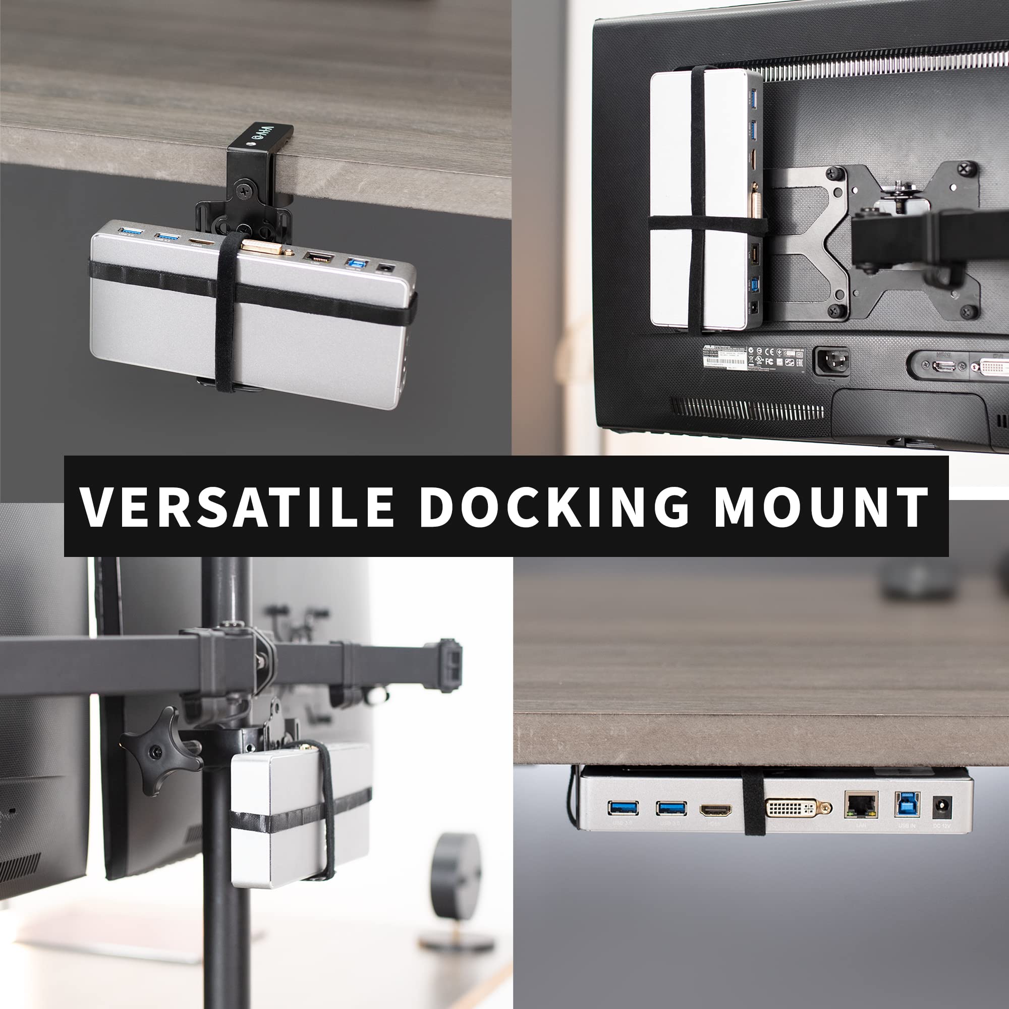 Mua VIVO Universal Docking Station Mount for Workstation, Behind ...