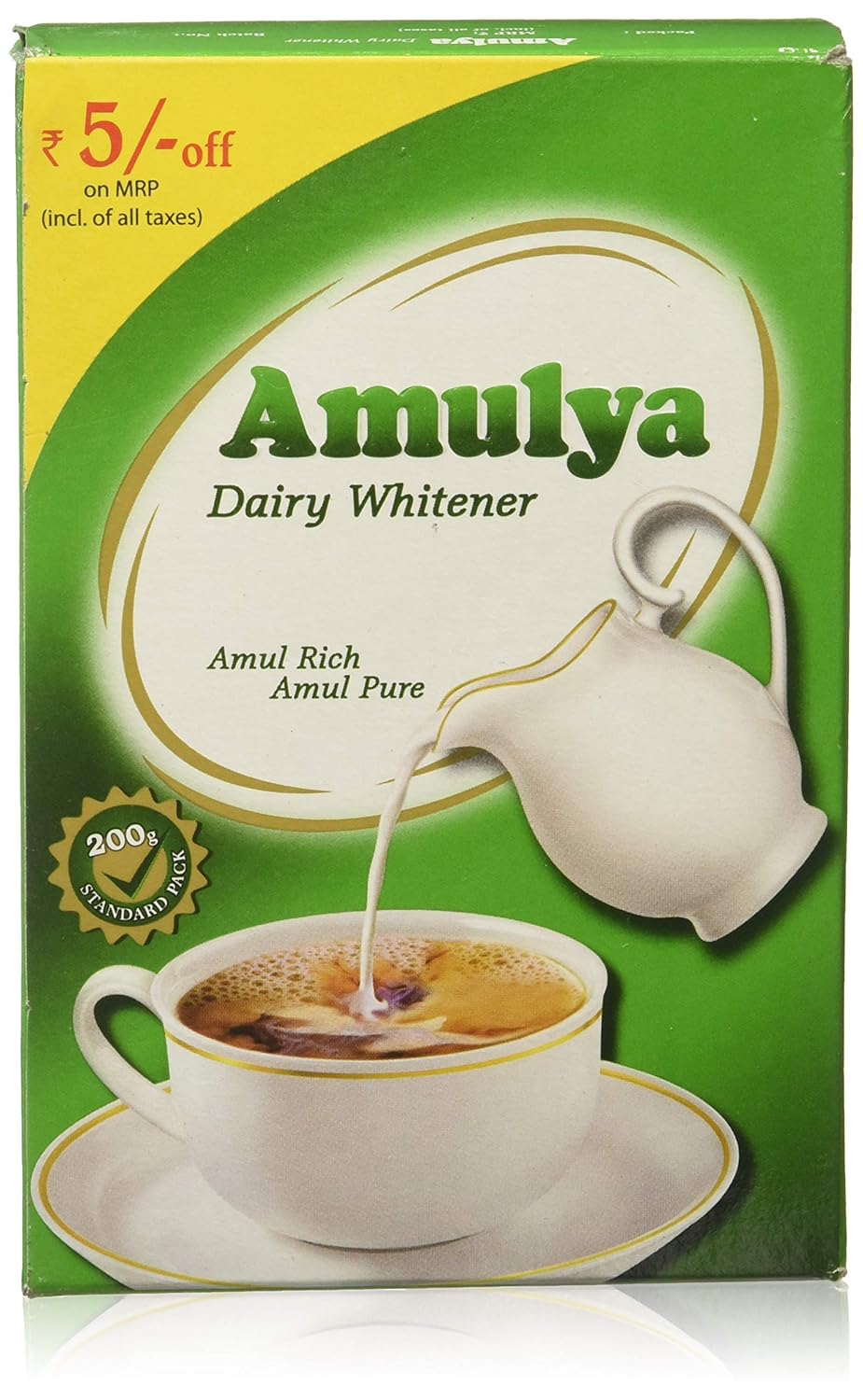 Amulya Dairy Whitener, 200g Carton: Amazon.in: Amazon Pantry