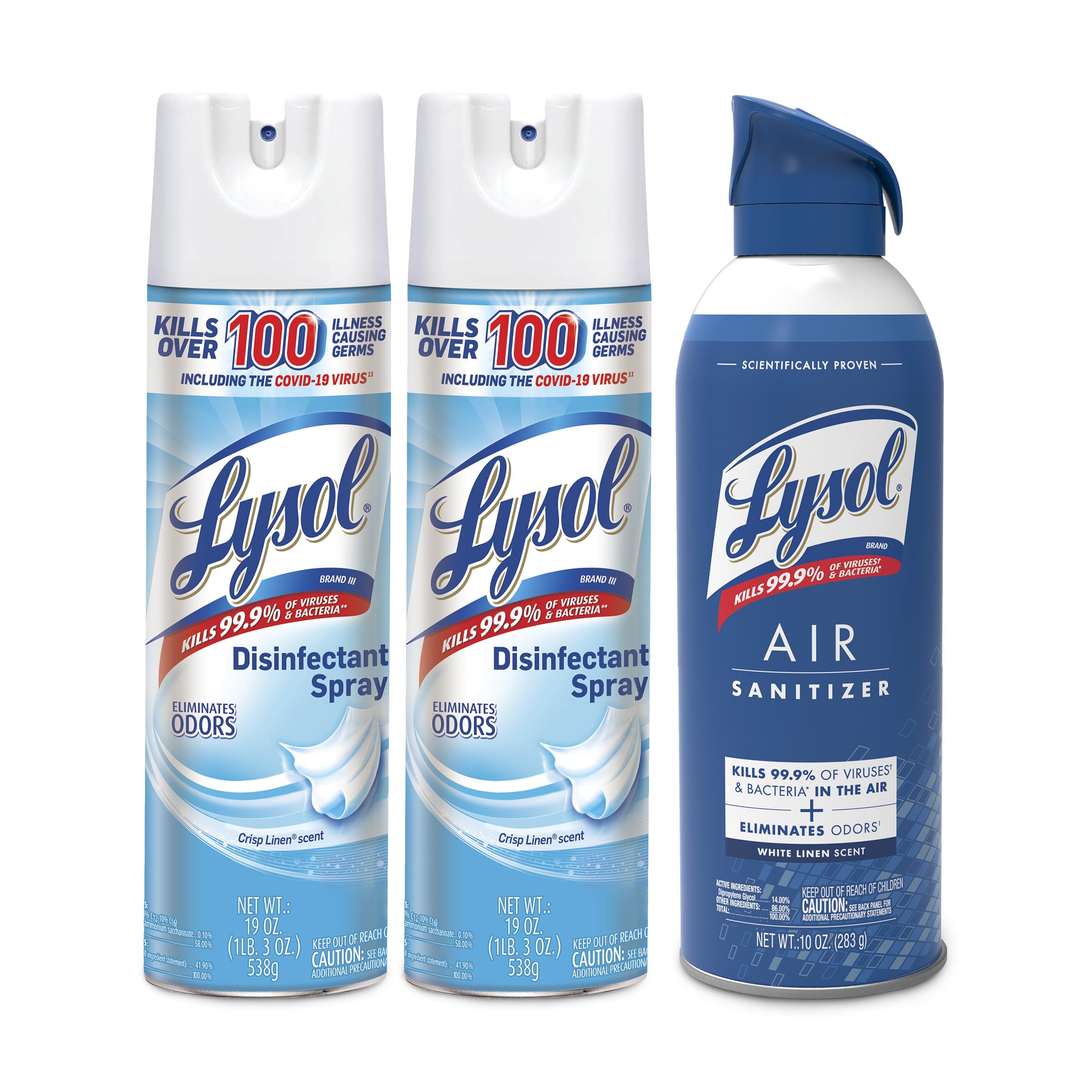 Mua Lysol Bundle containing x2 Lysol Disinfectant Spray for Hard and ...