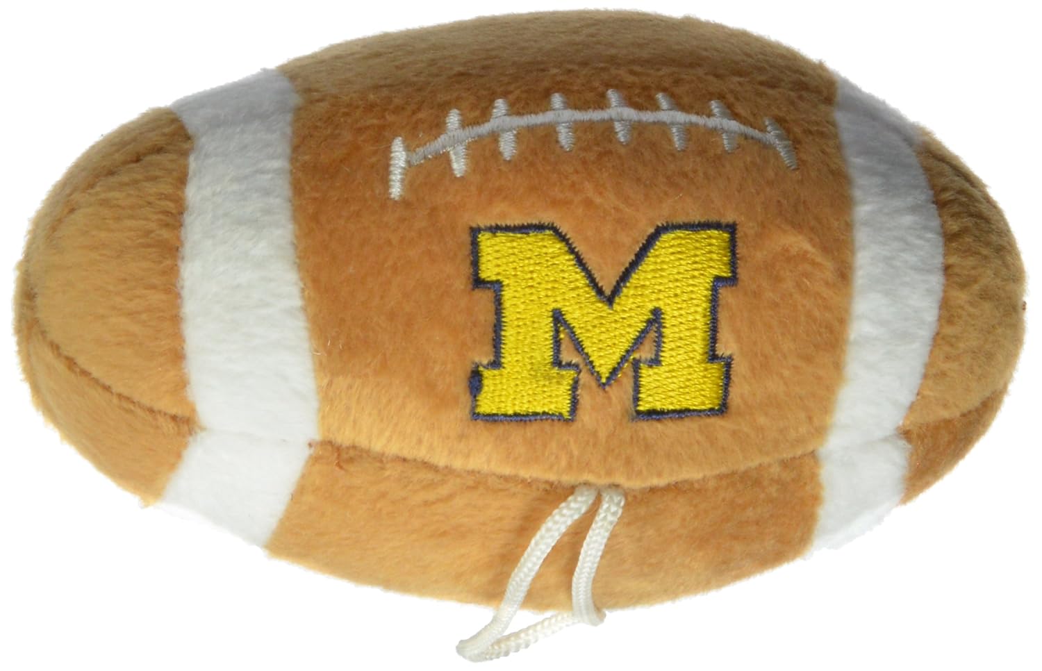 Amazon.com : Sporty K9 NCAA Michigan Wolverines Plush Football Pet Toy ...