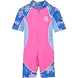 Amazon.com: Tuga Girls Long Sleeve One Piece Swimsuit 3mos - 7 Years ...