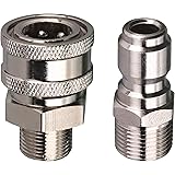 Amazon.com: Twinkle Star 3/8 Inch Quick Connect Fitting Pressure Washer ...