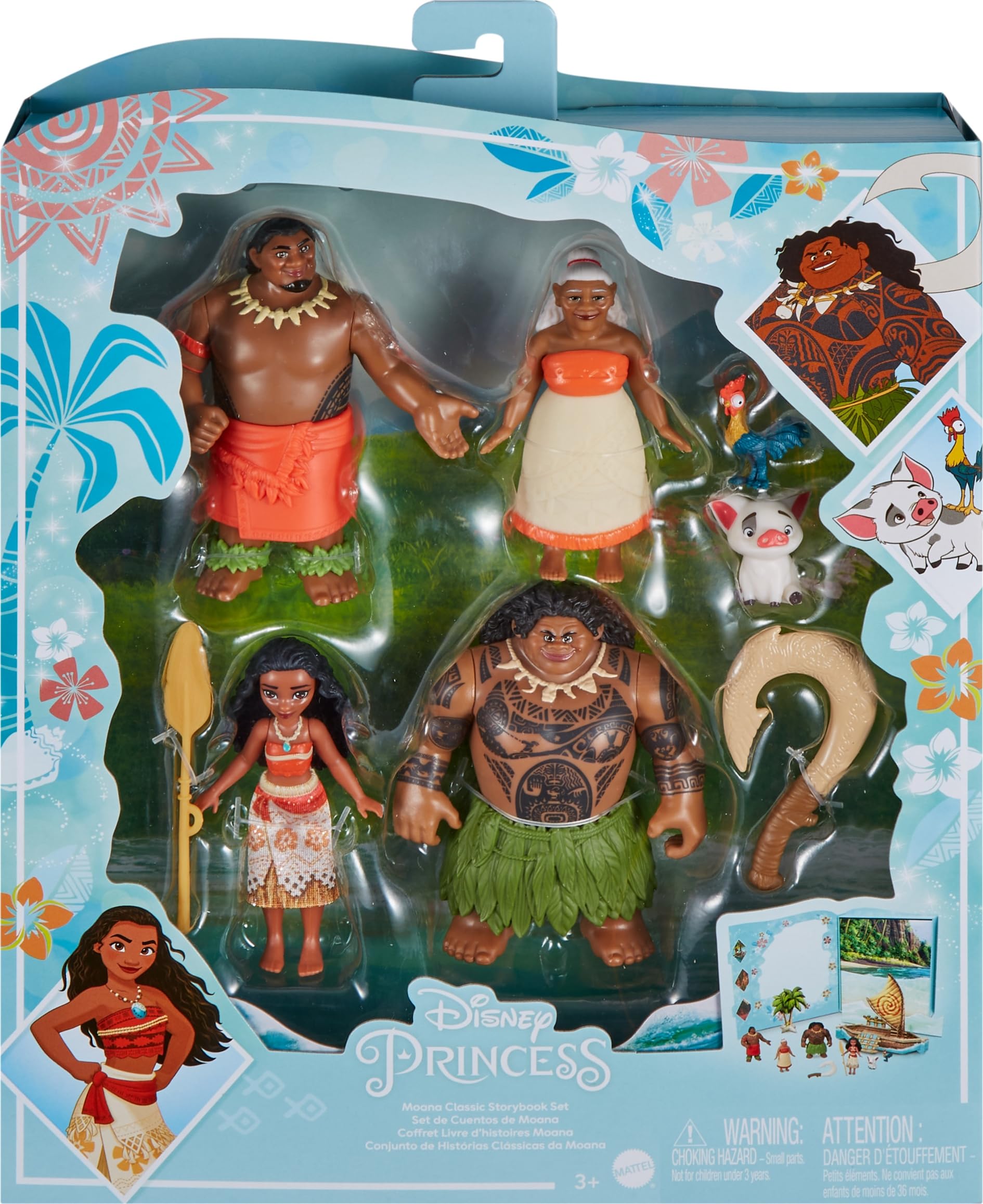 Mua Mattel Disney Princess Toys, Moana Small Doll Story Pack with 1 ...