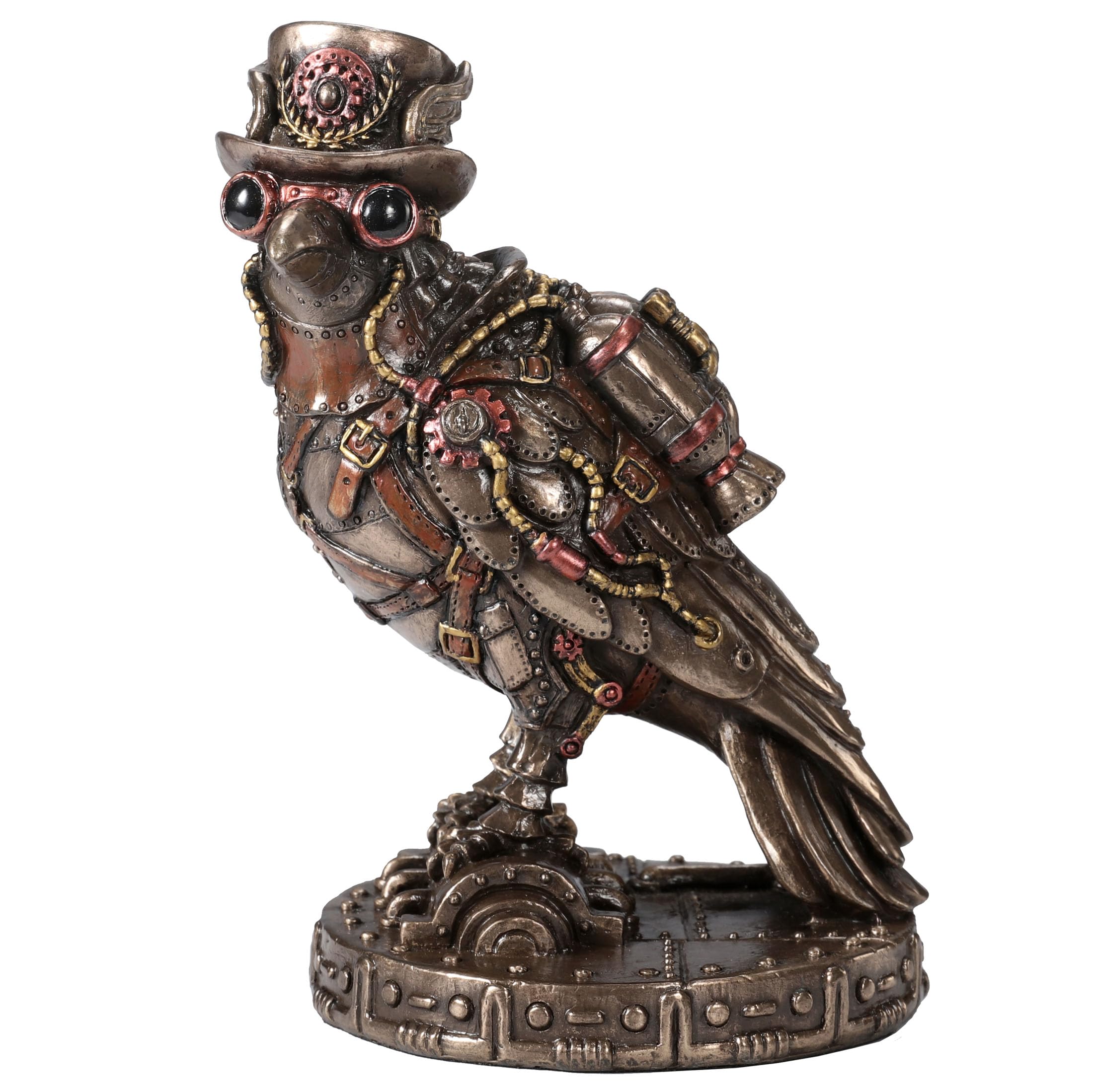 Veronese Design 5 1/2 Inch Steampunk Ravencroft Rocket Fuel Resin ...