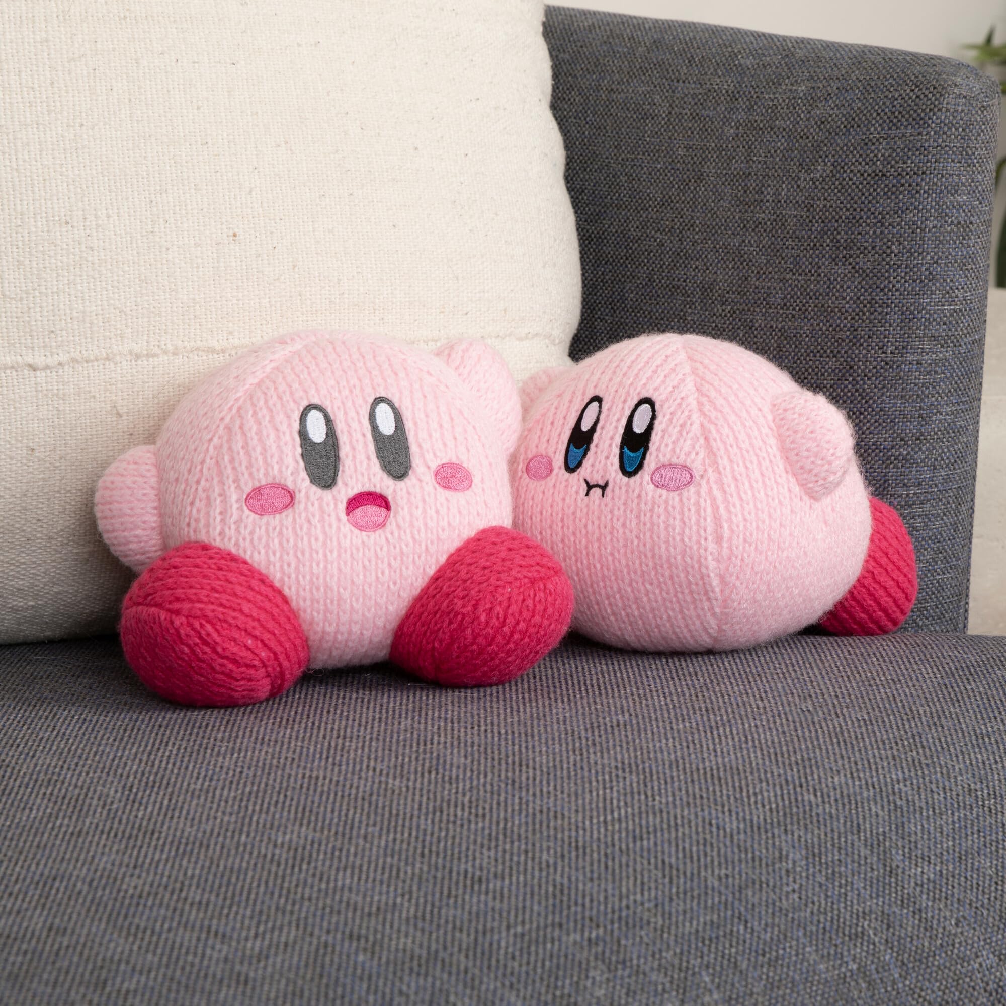 Mua Nuiguru Knit Kirby Plush - Waving Kirby Plushie - Crochet Plushies ...