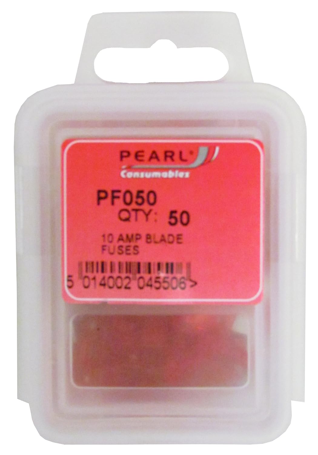 Pearl PF050 10A Blade Fuses (Pack of 50): Amazon.co.uk: Car & Motorbike