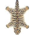Amazon.com: Exotic India Pure Wool Faux Tiger-Skin Yogic Asana Rug Pure ...