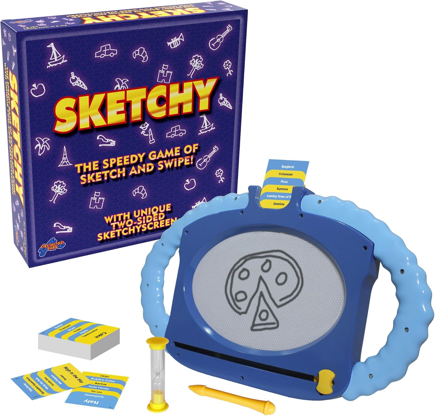 Drumond Park Sketchy, Drawing Pad Family Board Games, Fun Puzzle Board ...