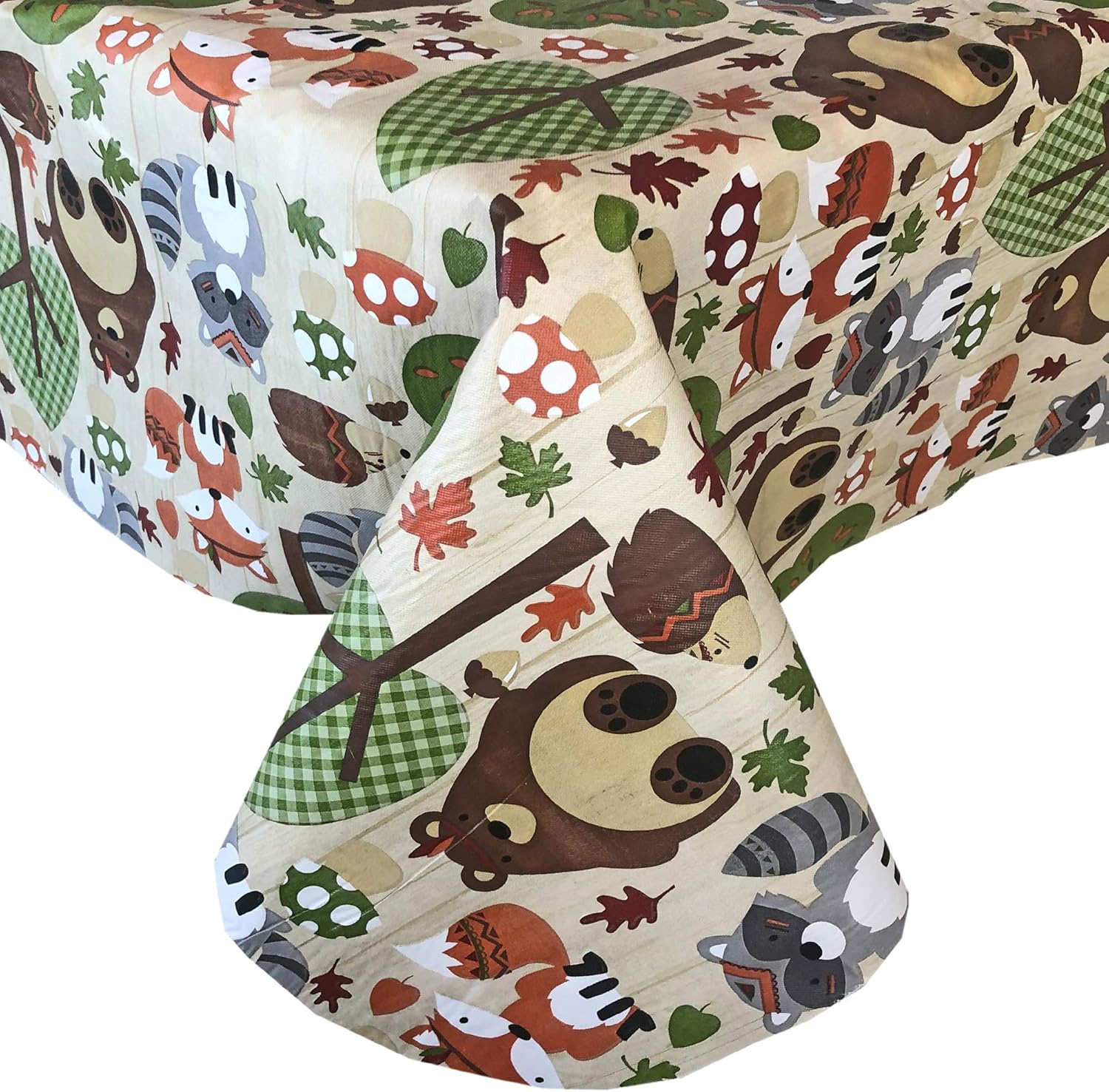 Amazon.com: Newbridge Woodsy Animal Friends Country Rustic Everyday ...