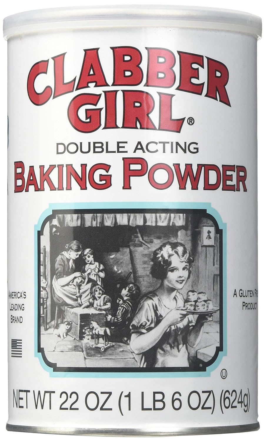 Amazon.com : Clabber Girl Baking Powder, Gluten Free, Vegan, Vegetarian ...