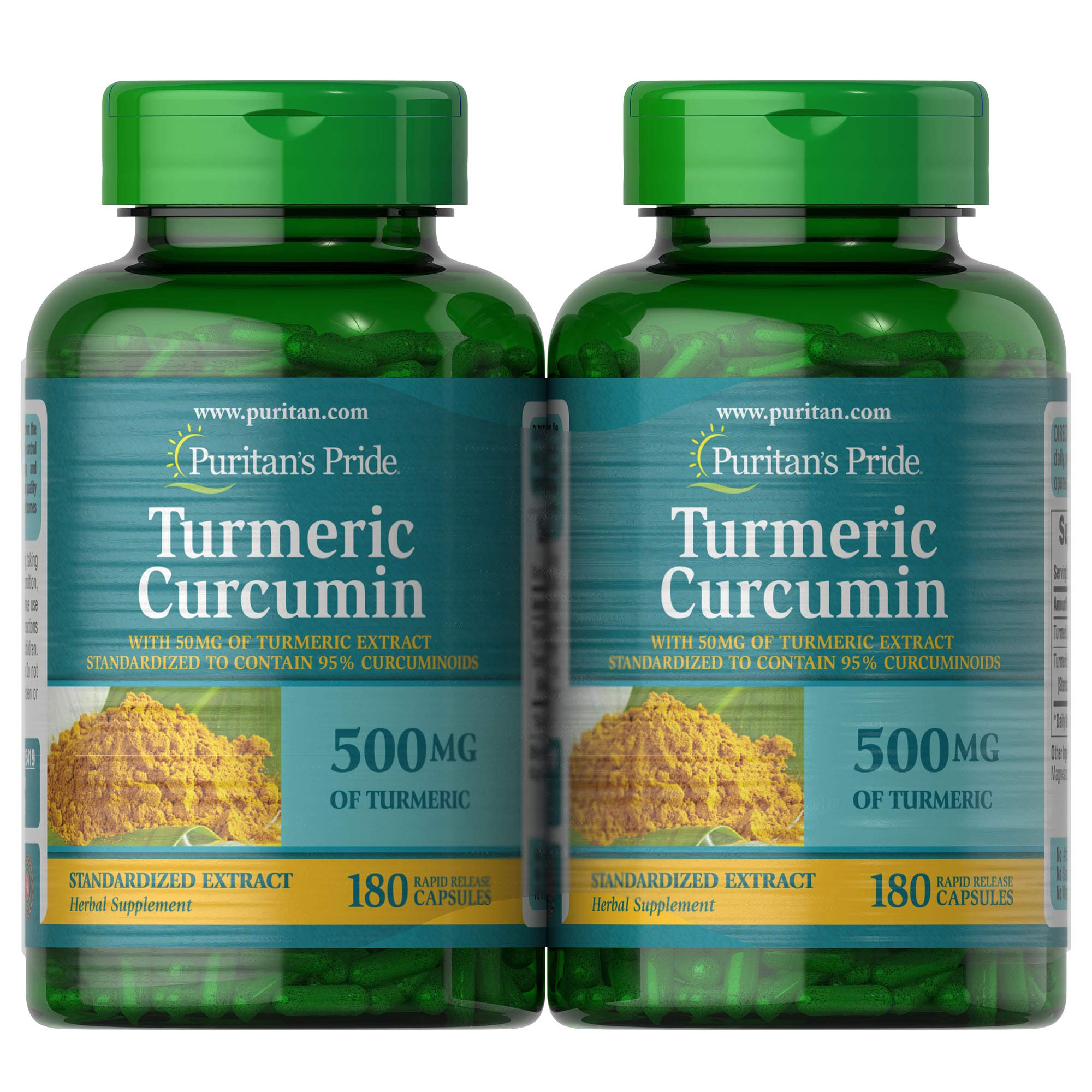 Mua Puritan's Pride Turmeric Curcumin 500 Mg Contains Antioxidants, 180 ...