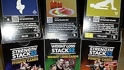 Amazon.com : Exercise Cards Complete Pack: Strength Stack 52 Bodyweight ...