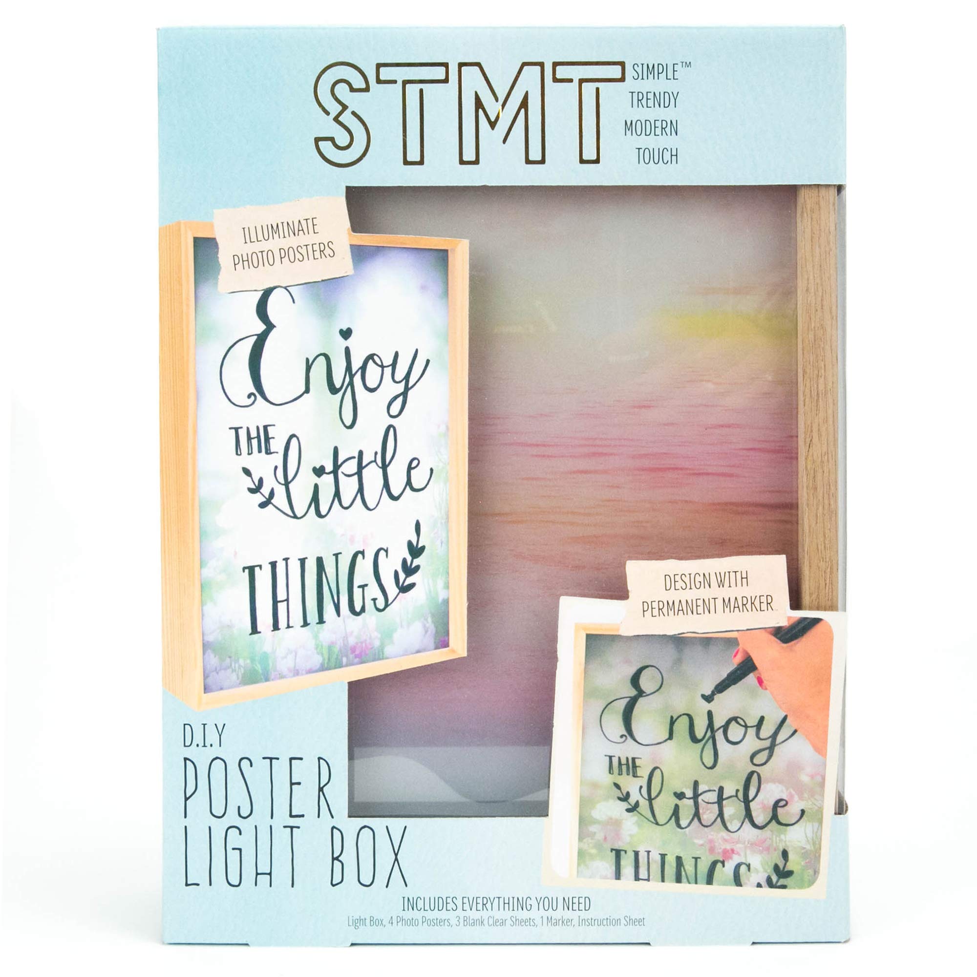 Buy STMT DIY Poster Light Box by Horizon Group USA, Design & Create ...
