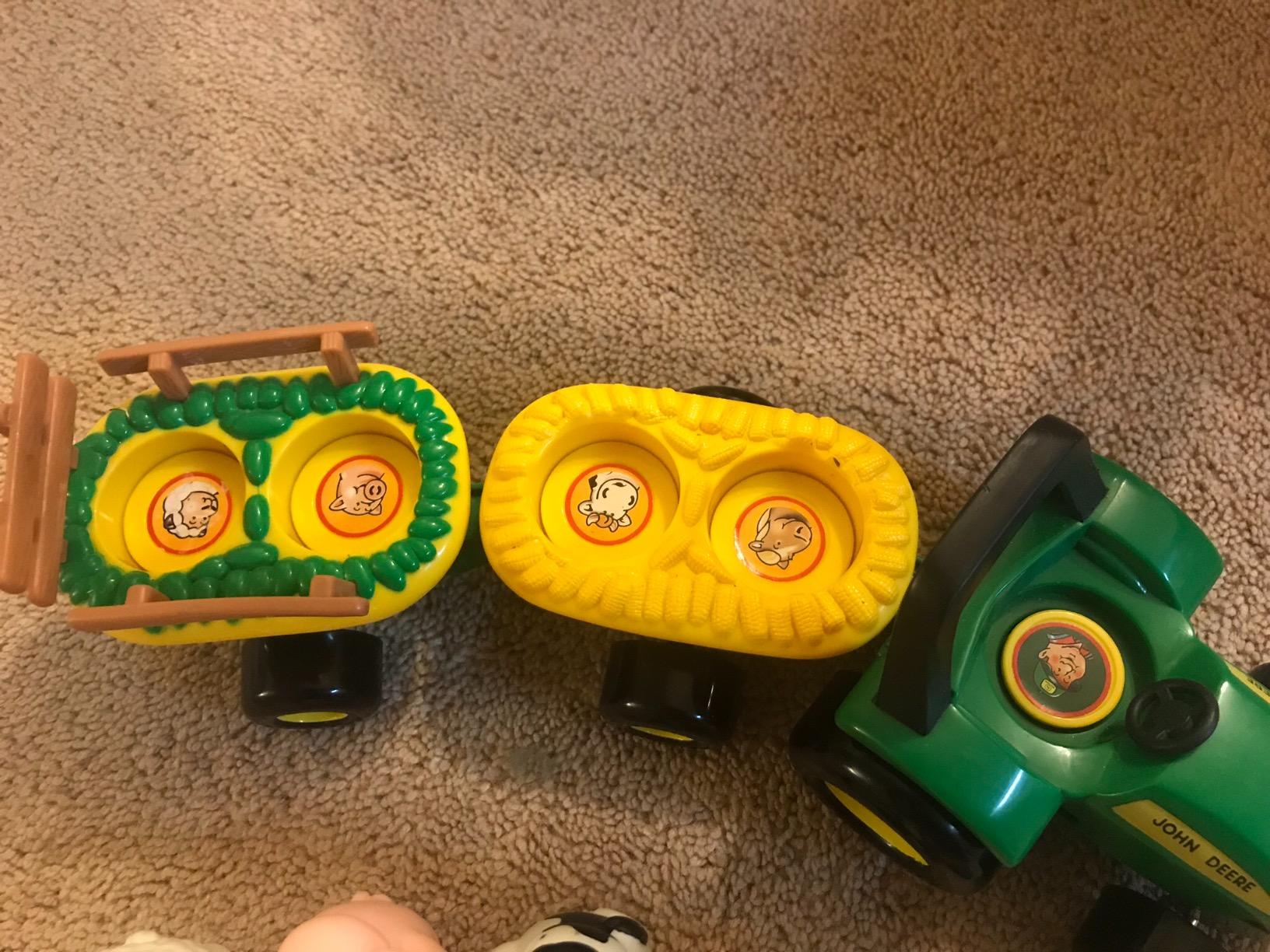 $6/mo - Finance TOMY John Deere Animal Sounds Hayride Musical Tractor ...