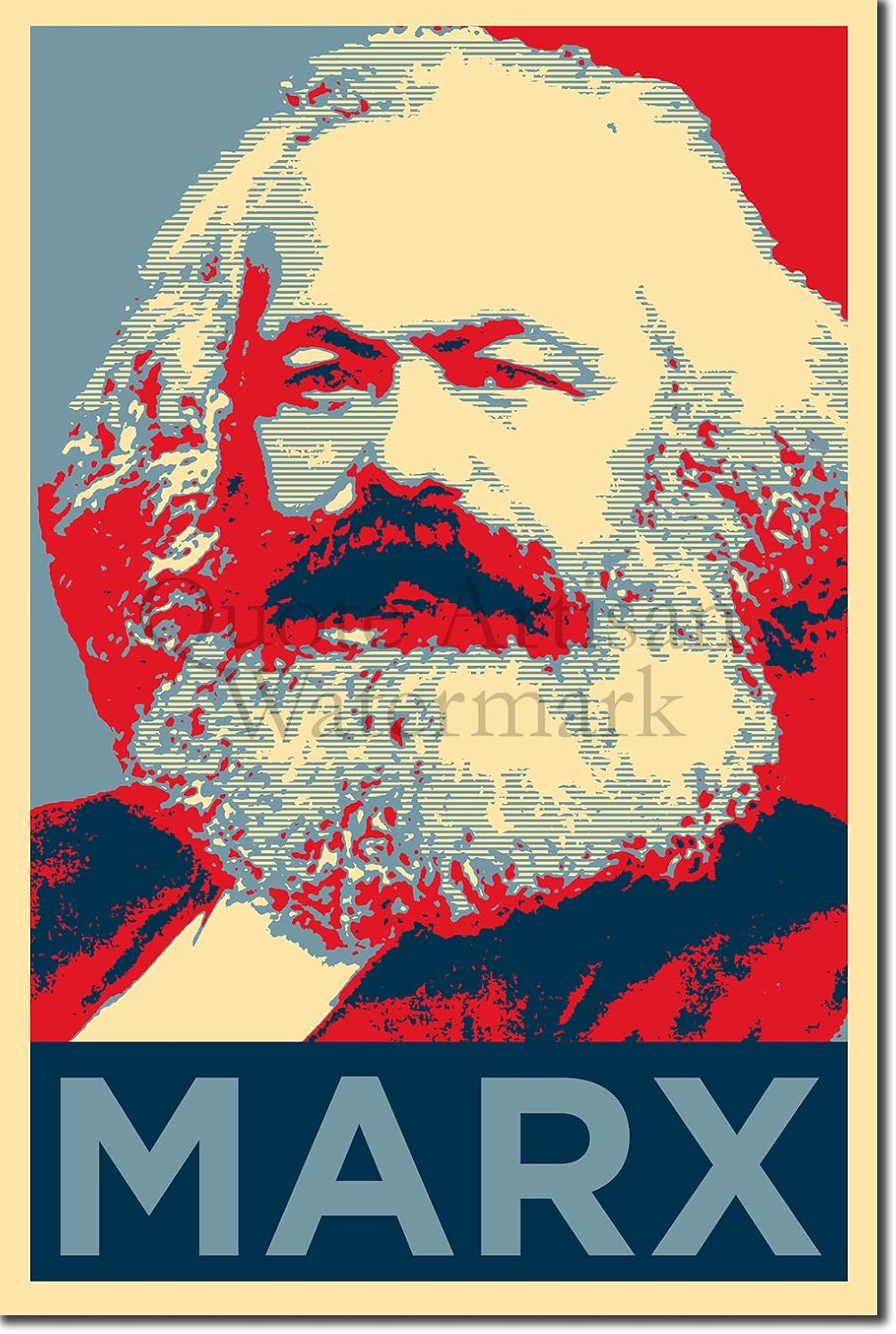 // TPCK // Karl Marx Art Print 'Hope' - Photo Poster Gift - Marxism ...
