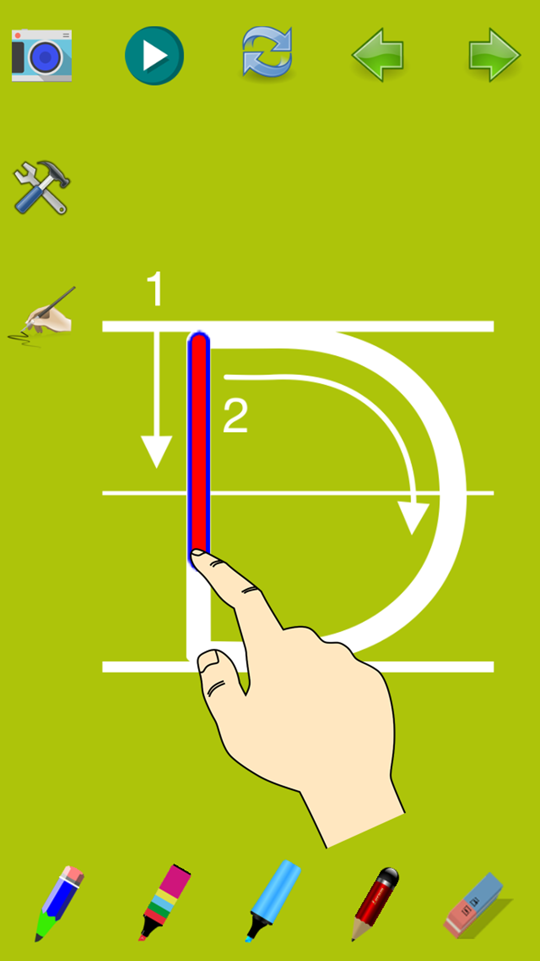 Amazon.com: School Fonts Handwriting Styles Wizard - Trace Letters ...