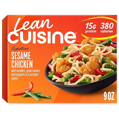 Lean Cuisine Frozen Meal Sesame Chicken, Protein Kick Microwave Meal ...