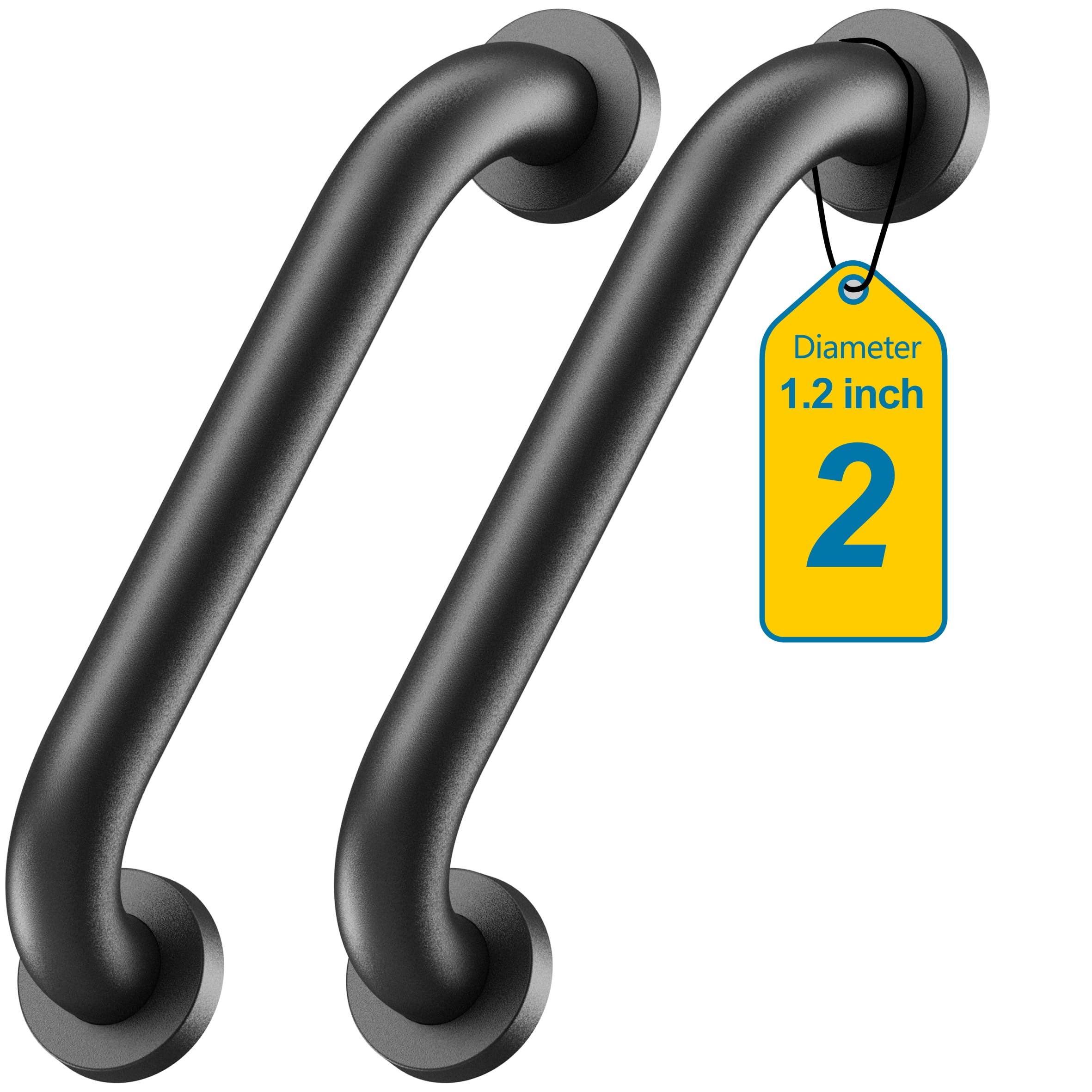 AHAILUOO Handle ?1.2”,Stair Hand Railing Safety Handle Bar Iron Outdoor ...