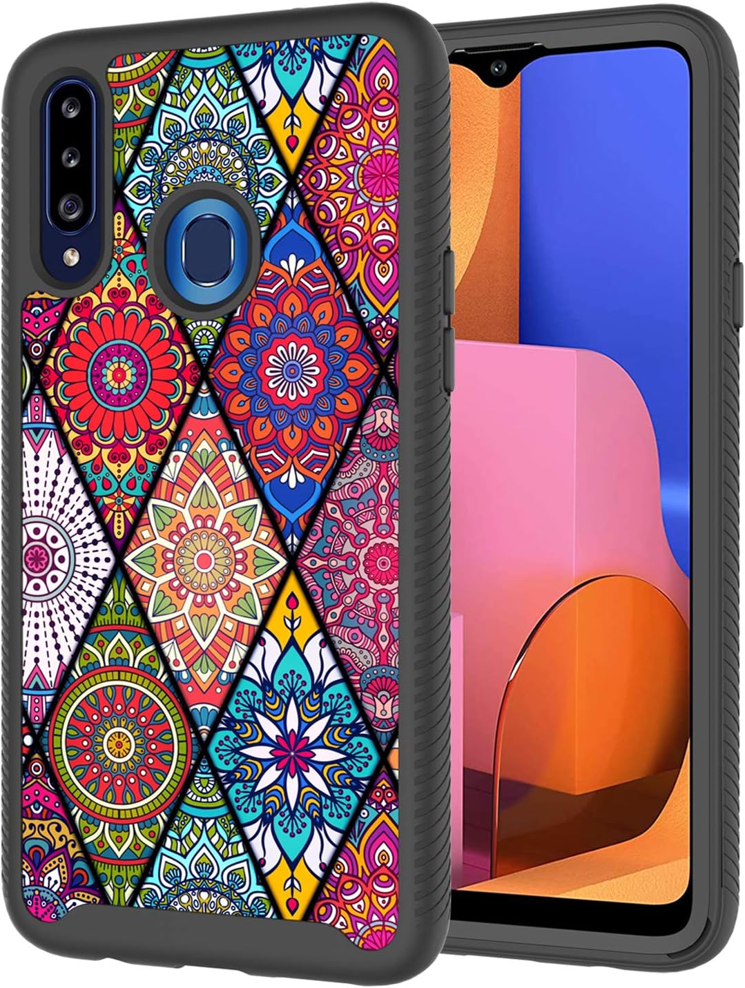 Amazon.com: LEXNEC Case for Samsung Galaxy A20S,Samsung Galaxy A20S ...