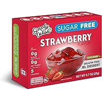 Amazon.com: Simply Delish Plant Based Natural Unflavored Jel Dessert ...