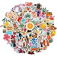 Amazon.com: Whaline 1000Pcs Hawaiian Tropical Luau Stickers Self ...
