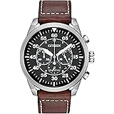 Amazon.com: Citizen Men's Eco-Drive Weekender Avion Field Watch in ...
