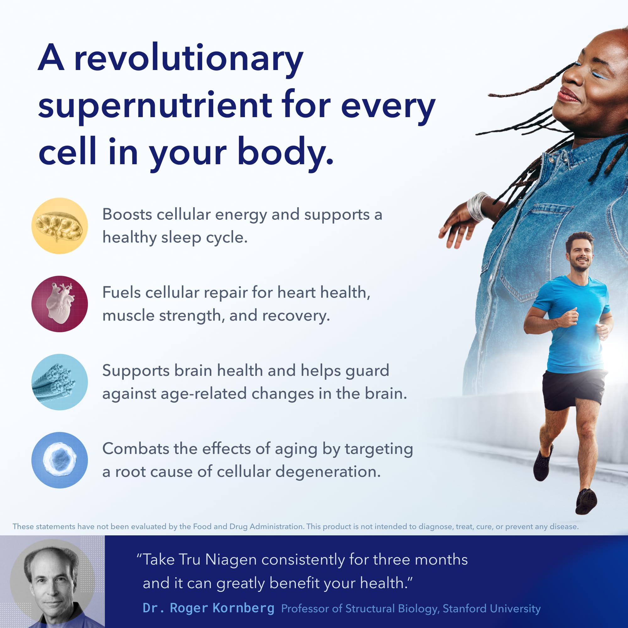 Mua TRU NIAGEN Patented NAD+ Supplement for Anti Aging and Cell ...