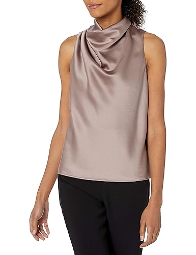 HALSTON Draped Neck Top in Kuwait | Whizz Tanks & Camis